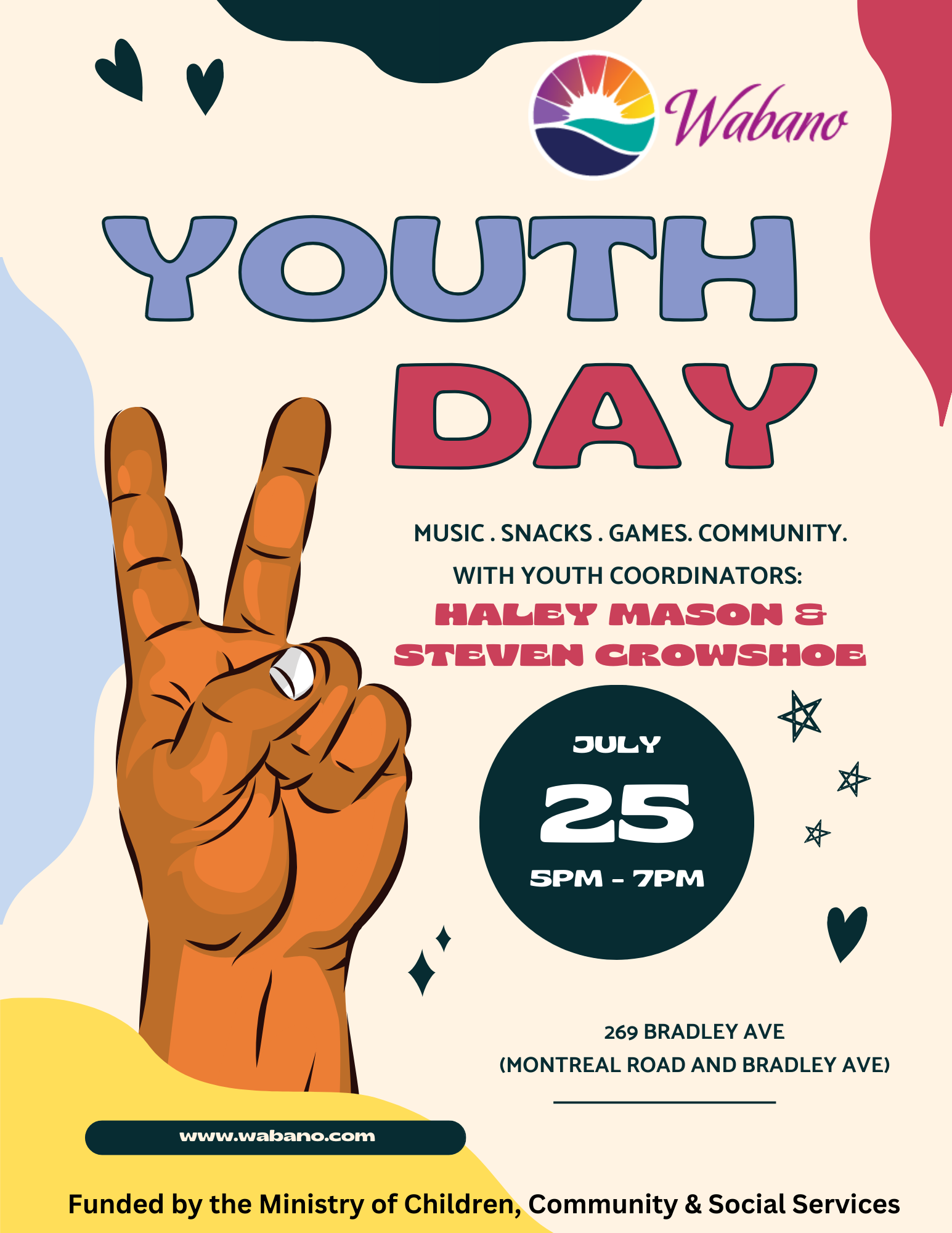 Youth Day Drop-In - Wabano Centre