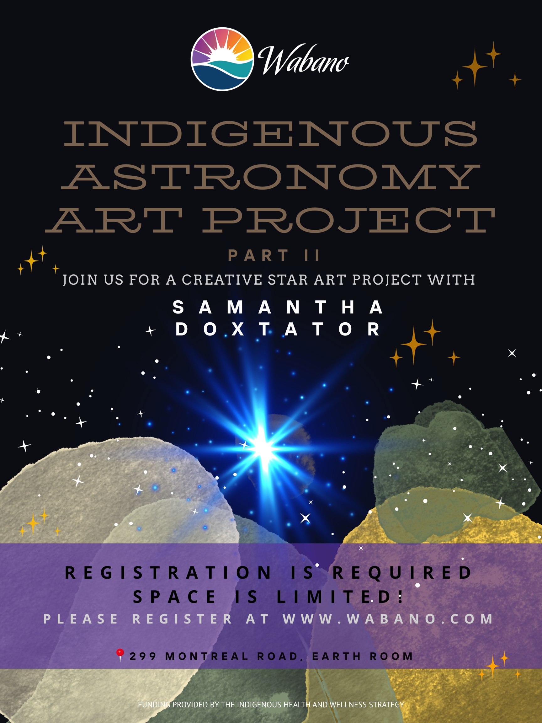 Indigenous Astronomy Art Project: Part II - Wabano Centre